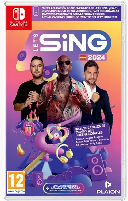 Nintendo Switch Let's Sing 2024 Nintendo Switch Let's Sing 2024