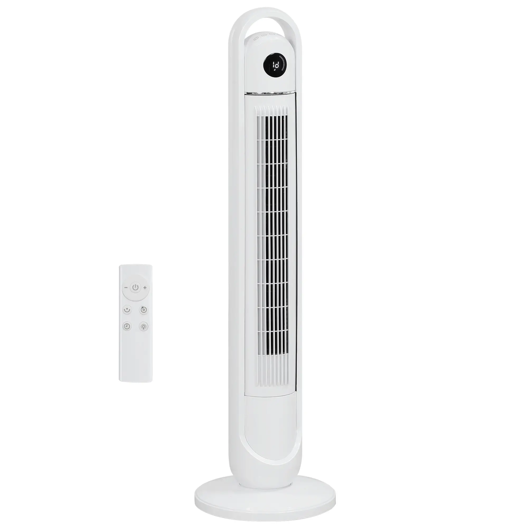 UWOT 55W 60° Oszillation Fernbedienung Ventilator Weiß | SATURN