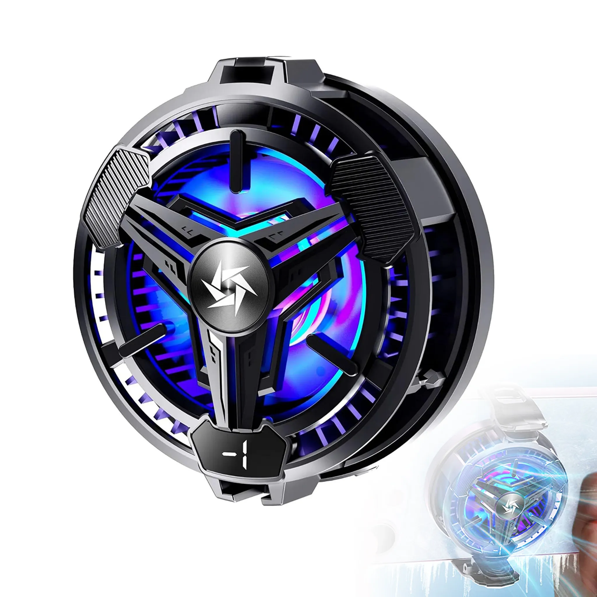 CRRYNUO Magnetverschluss, Digitalanzeige + Clip + Licht aus Smartphone ...