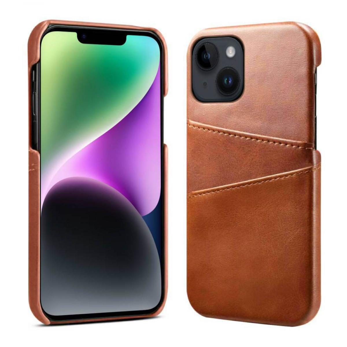 CASEONLINE Retro, Backcover, Apple, iPhone 14 Plus, Braun | MediaMarkt