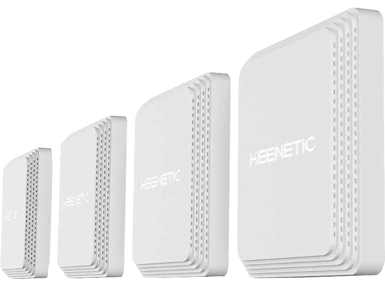KEENETIC Voyager Pro 4-Pack | Mesh Wi-Fi-6 Router (Weiss) | MediaMarkt
