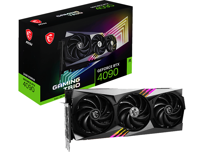 MSI Geforce RTX 4090 GAMING TRIO 24G (V510-014R) (NVIDIA, Grafikkarte ...