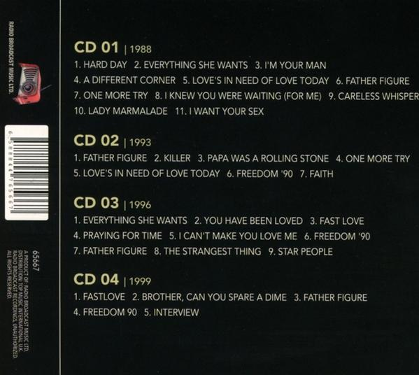 George Michael | George Michael - Live On Air / Radio Broadcasts - (CD ...