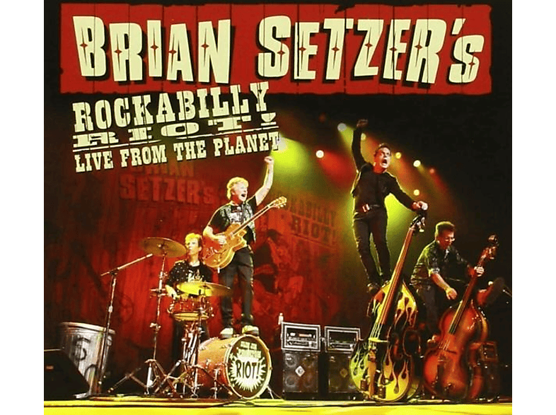 Brian Setzer | Rockabilly Riot! Live From The Planet - (CD) Brian ...