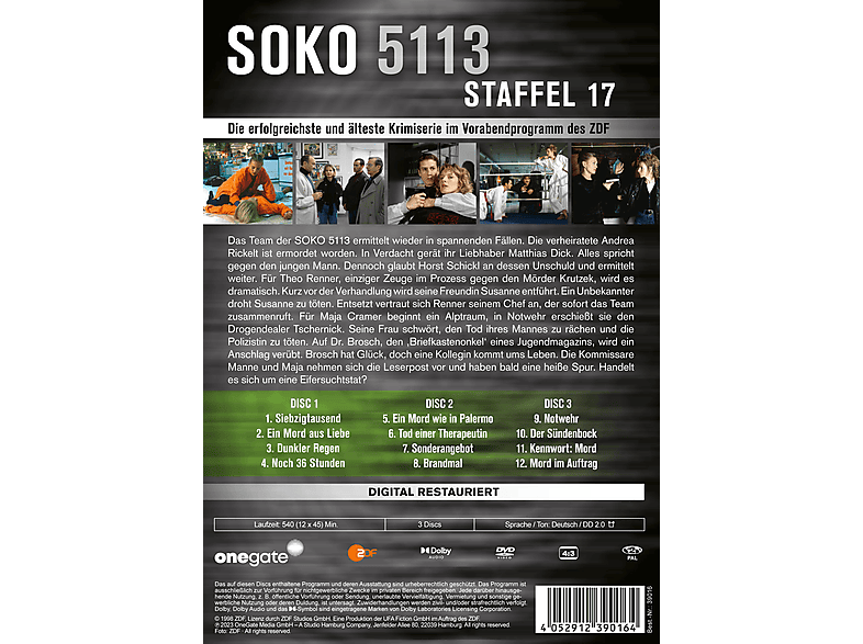Soko 5113 | Staffel 17 [DVD] | MediaMarkt
