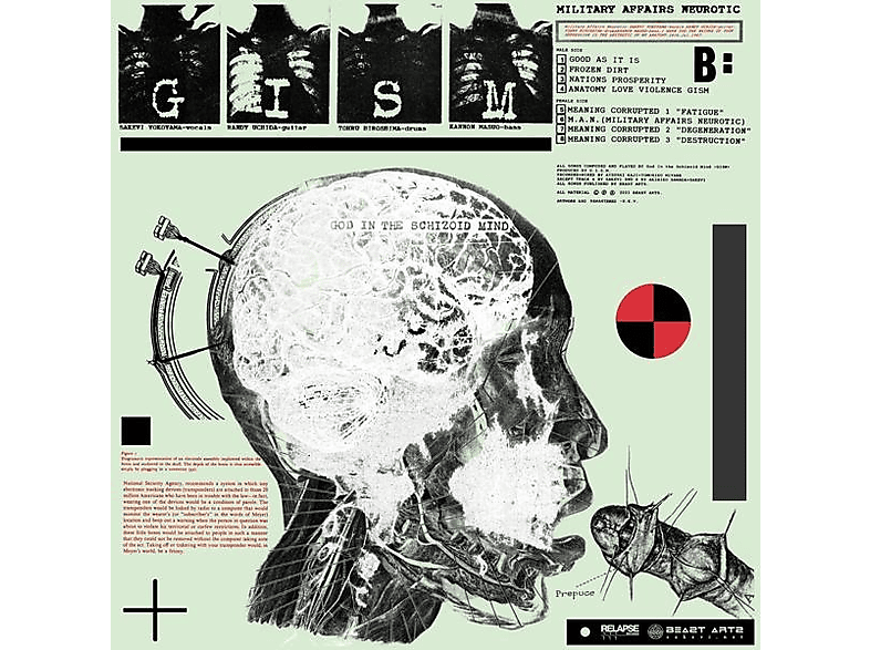 G.I.S.M. | G.I.S.M. - Military Affairs Neurotic (Reissue) - (Vinyl) Heavy Metal - MediaMarkt