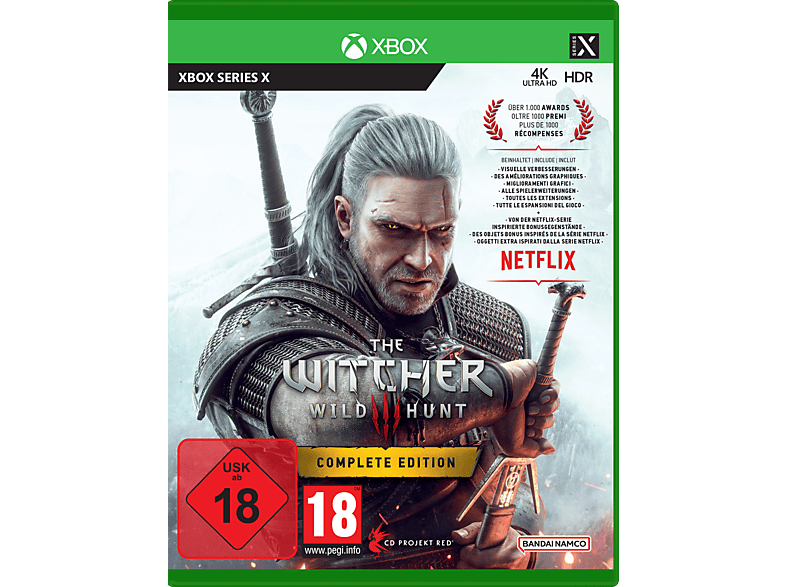 The Witcher 3: Wild Hunt | Complete Edition - Xbox Series X [Blu-ray ...