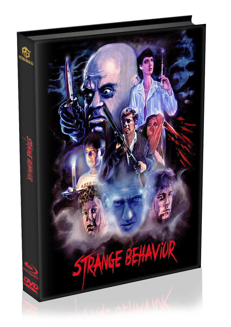 Strange Behavior Mediabook Cover A wattiert (Limitierte Edition) Blu ...