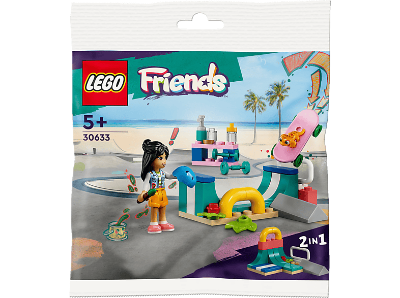 LEGO Friends 30633 Skateboardrampe Bausatz, Mehrfarbig LEGO® Friends ...