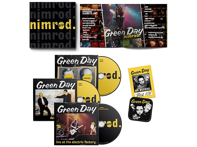 Green Day | Nimrod (Limited 25th Anniversary Edition) (CD) | MediaMarkt