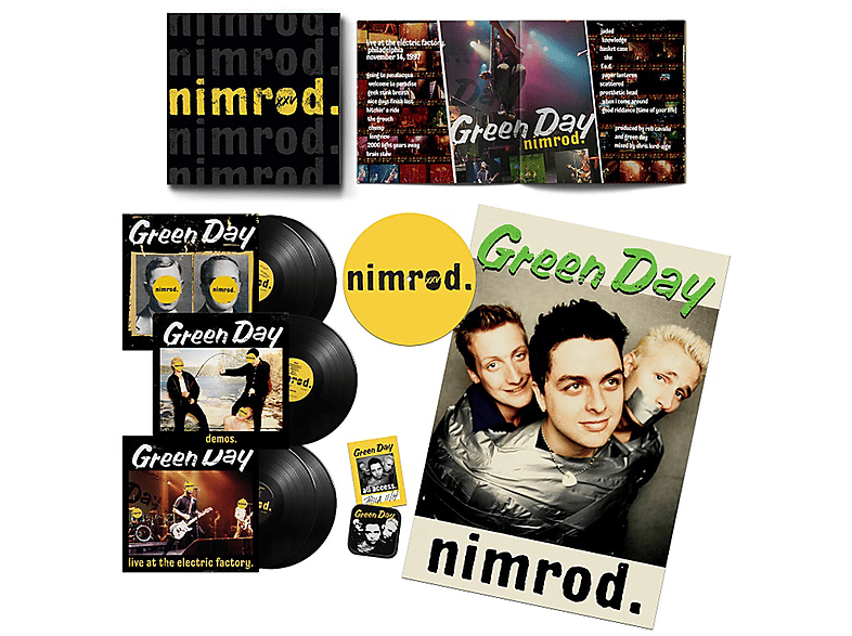 Green Day | Nimrod (Limited 25th Anniversary Edition) (Vinyl LP ...