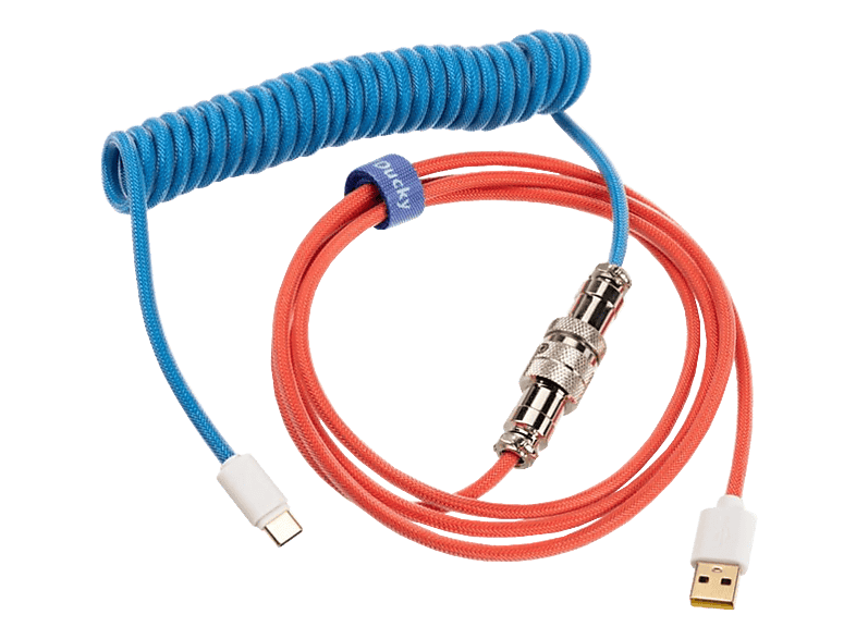 DUCKY Premicord Cable | USB-Kabel (Blau/Rot) | MediaMarkt
