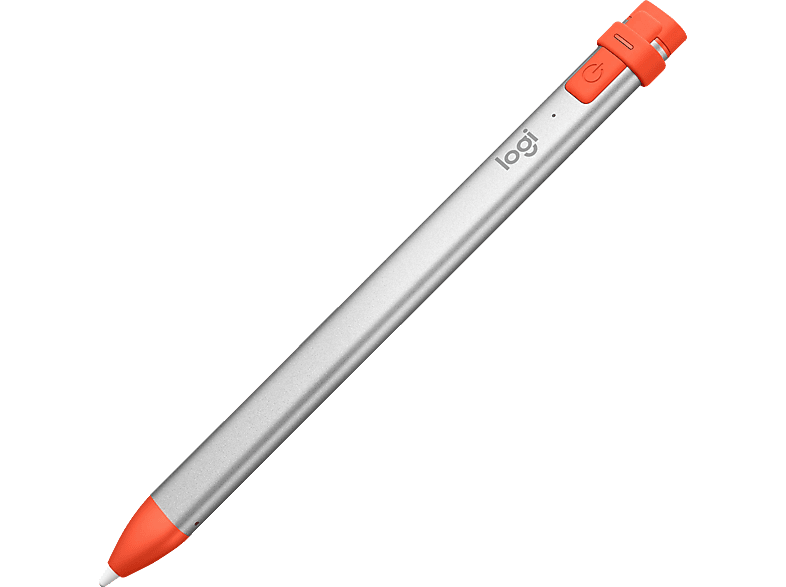 LOGITECH Crayon Digitaler Zeichenstift Silber/Orange | MediaMarkt