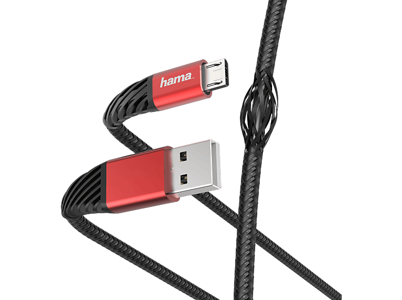 HAMA USB-kabel | microUSB 1.5 m Zwart (187216) | MediaMarkt