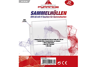 SOFTWARE PYRAMIDE Sammelkarten Hüllen DIN A5 20er Pack Sammelhüllen ...