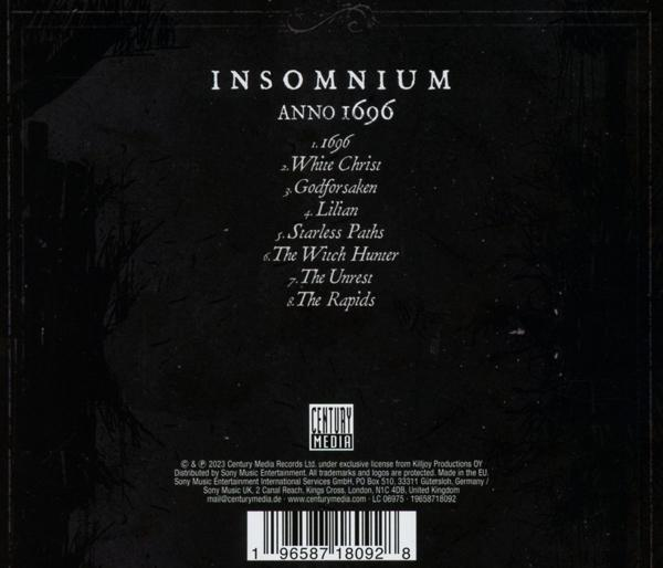 Insomnium | Anno 1696 CD CD