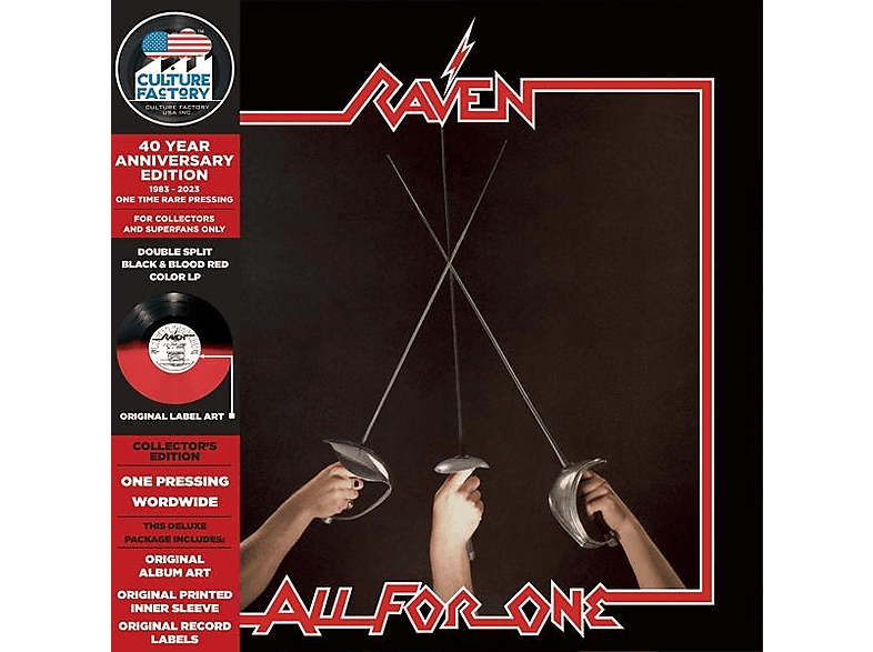 Raven | Raven - All for One - (Vinyl) Heavy Metal Vinyl - MediaMarkt