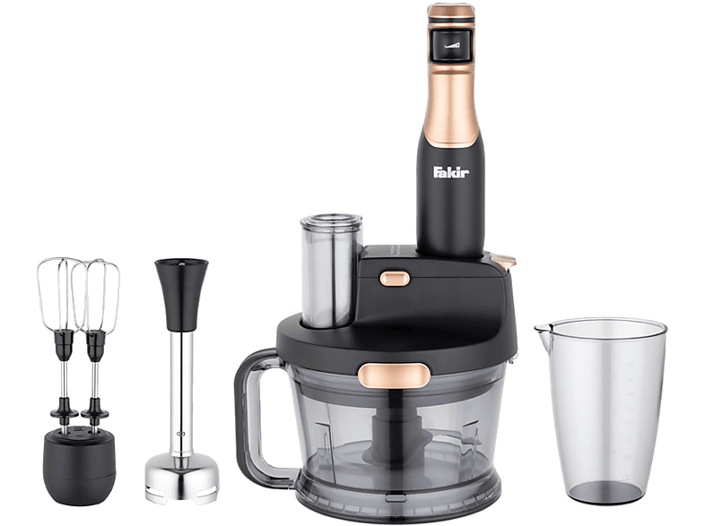 FAKIR Speed Quadro BC Multi Blender Set Siyah Fiyat & Özellik | MediaMarkt