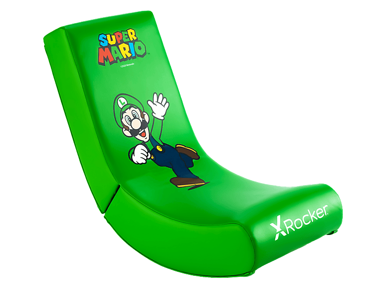 X-ROCKER Super Mario: Video Rocker | Joy Edition: Luigi - Gaming-Sessel ...
