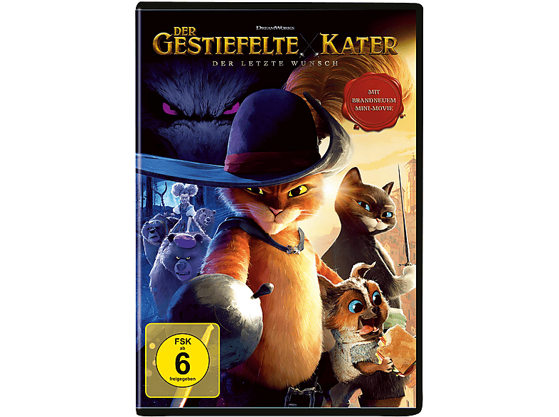 Der Gestiefelte Kater: Der letzte Wunsch DVD auf DVD online kaufen | SATURN