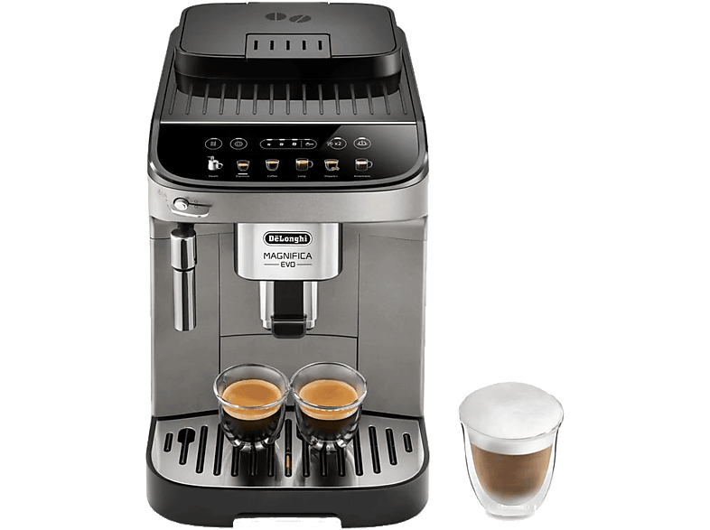 DE-LONGHI Magnifica Evo ECAM290.42.TB automata kávégép, titánium-fekete ...
