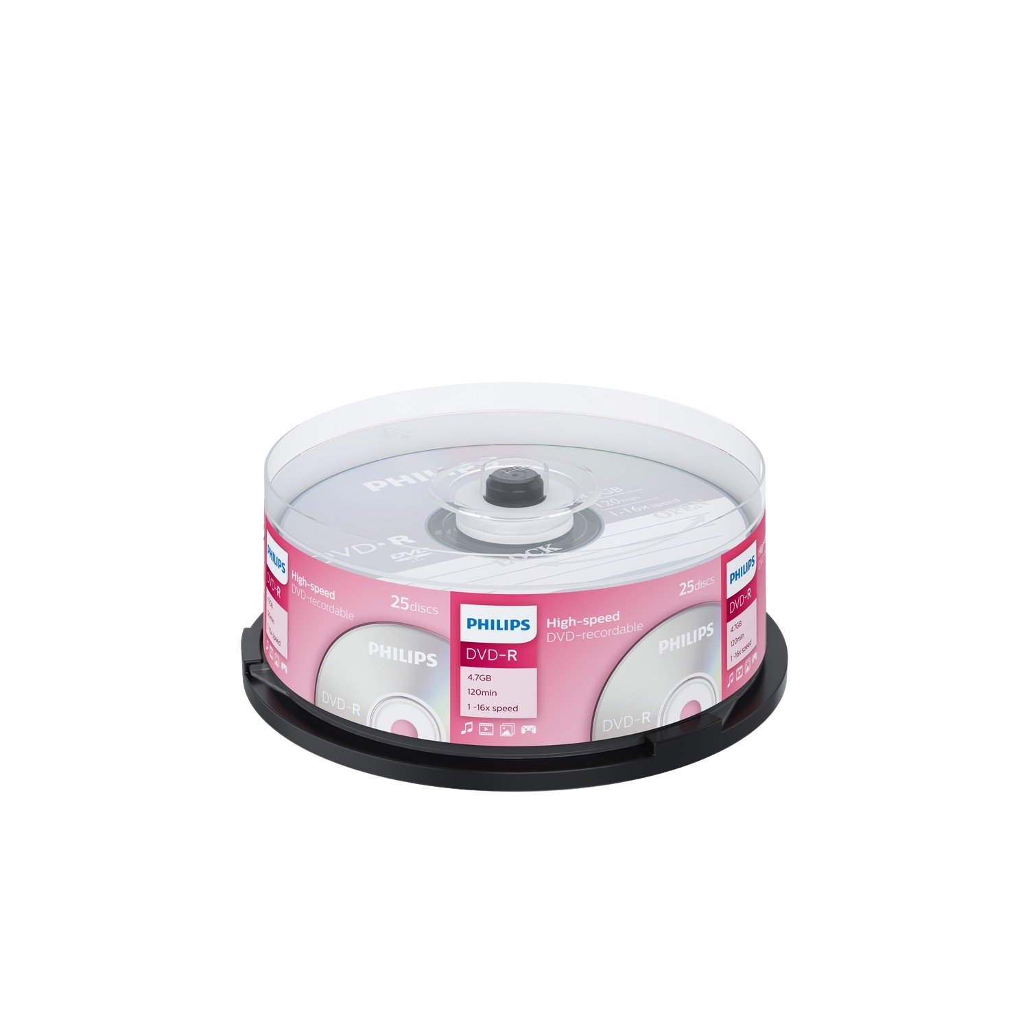 PHILIPS DVD-R 4,7GB 16x SP (25) | MediaMarkt
