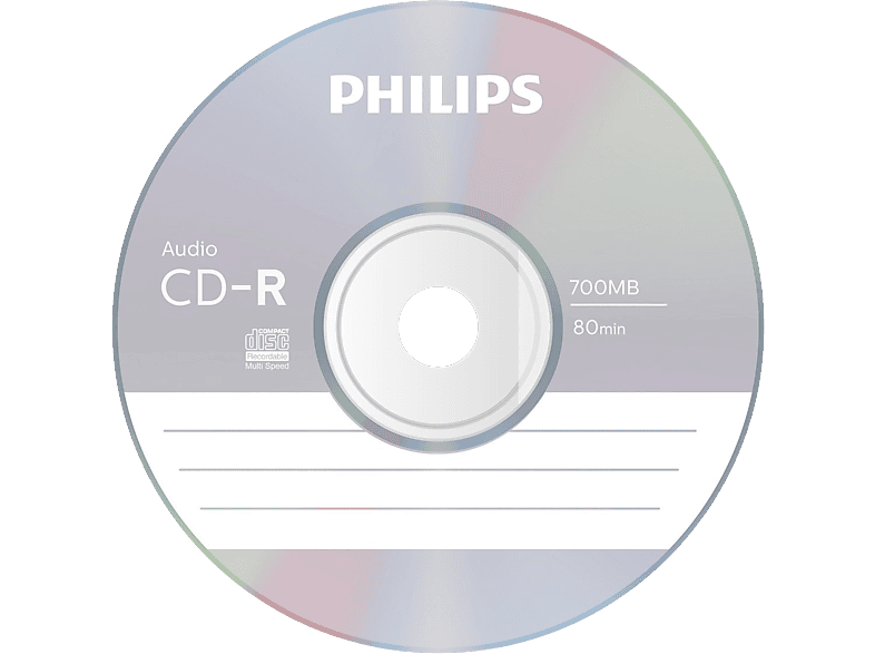 PHILIPS CD-R80 Audio Jewel Case 5Pack kopen? | MediaMarkt
