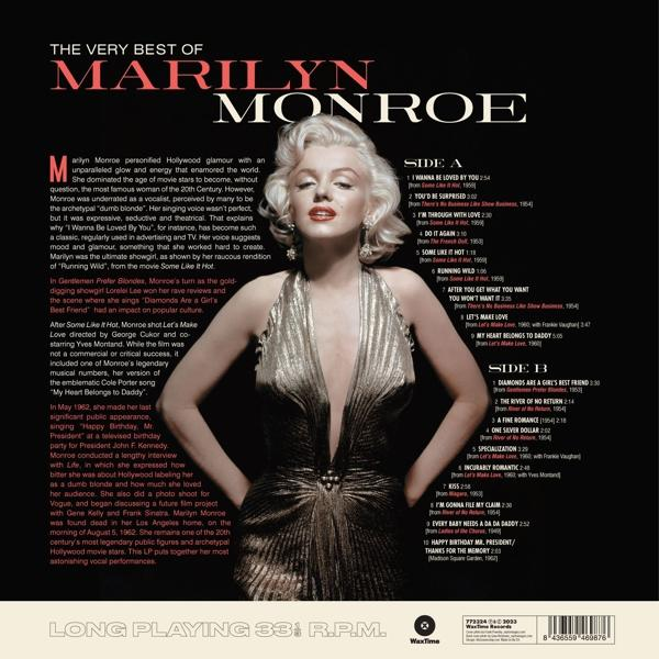 Marilyn Monroe | Marilyn Monroe - The Very Best Of Marilyn Monroe ...