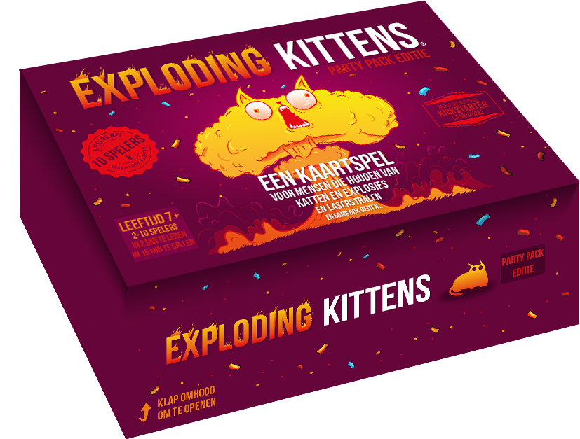 ASMODEE (UE) Exploding Kittens Party Pack (NL) | MediaMarkt