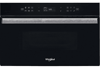 WHIRLPOOL W6 MD440 NB Beépíthető mikrohullámú sütő, fekete, gőz funkció, CRISP, grill, 3D ...