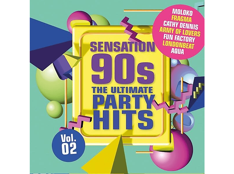 VARIOUS | VARIOUS - Sensation 90s Vol. 2 - The Ultimate Party Hits ...