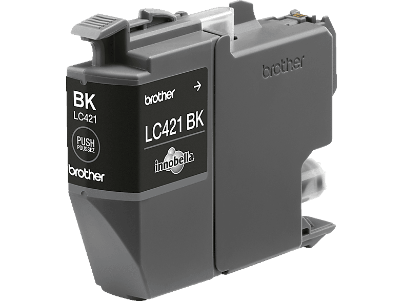 BROTHER LC-421BK Tintenpatrone Schwarz (LC-421BK) Tintenpatrone Schwarz ...