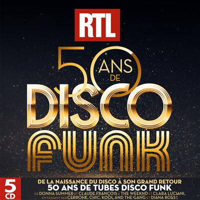RTL 50 ans Disco Funk CD CD