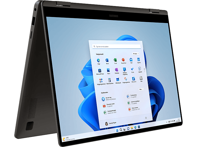 SAMSUNG Galaxy Book3 360 Grijs | 15.6 inch | Intel Core i7 - 16 GB ...