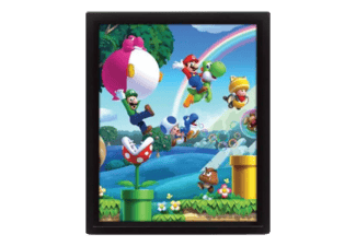 PYRAMID Super Mario Bros. WII U: 3D Lentikular-Poster kaufen | MediaMarkt