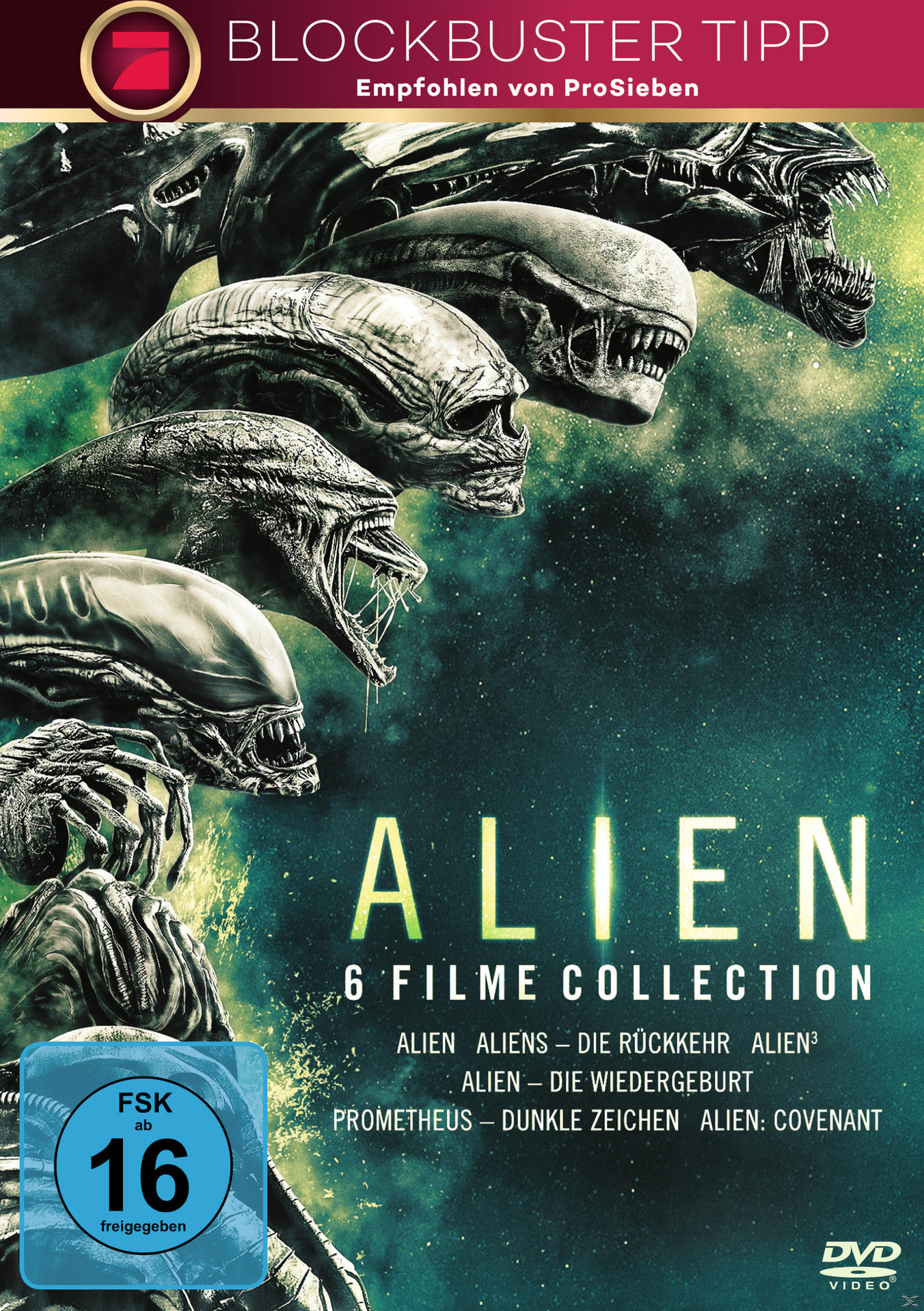 Alien 1-6 Collection DVD auf DVD online kaufen | SATURN