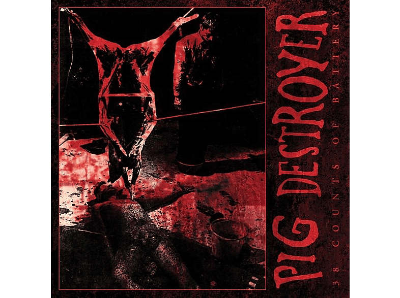 Pig Destroyer | 38 Counts Of Battery (Reissue) - Red With Black Sm ...