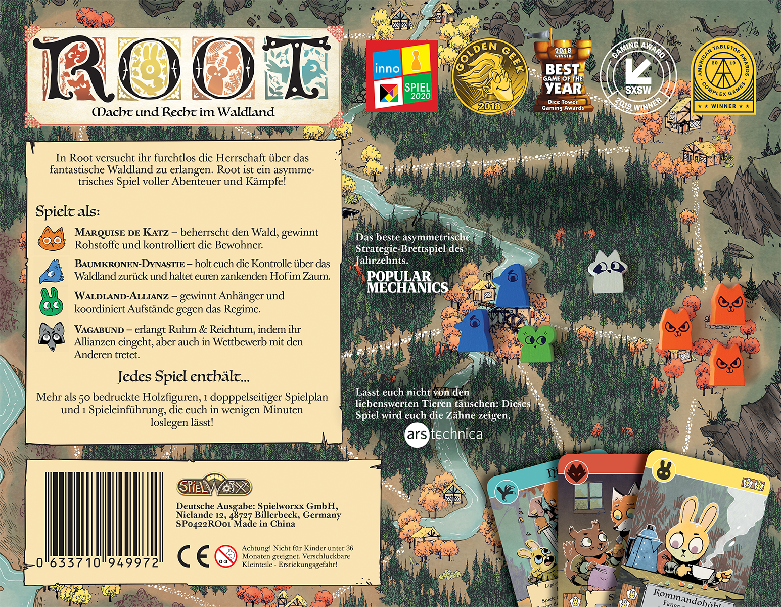 SPIELWORXX Root Brettspiel Mehrfarbig Brettspiele | MediaMarkt