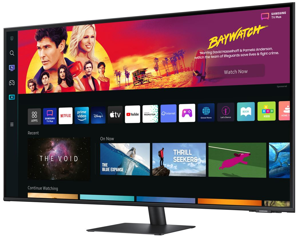 Monitor SAMSUNG M7B (S43BM700UPXEN) 43 Zoll UHD 4K Smart Monitor (4 ms ...