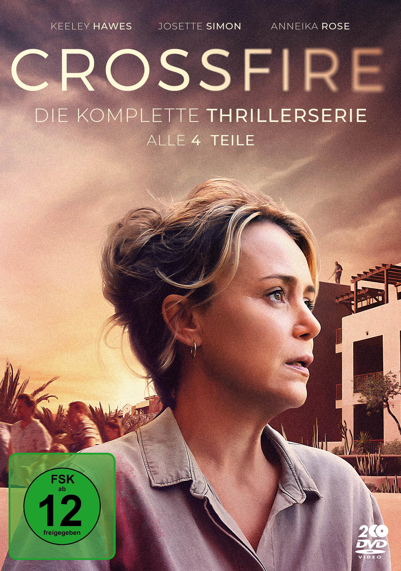 Crossfire | Die komplette Thriller-Miniserie in 4 Teilen DVD auf DVD ...