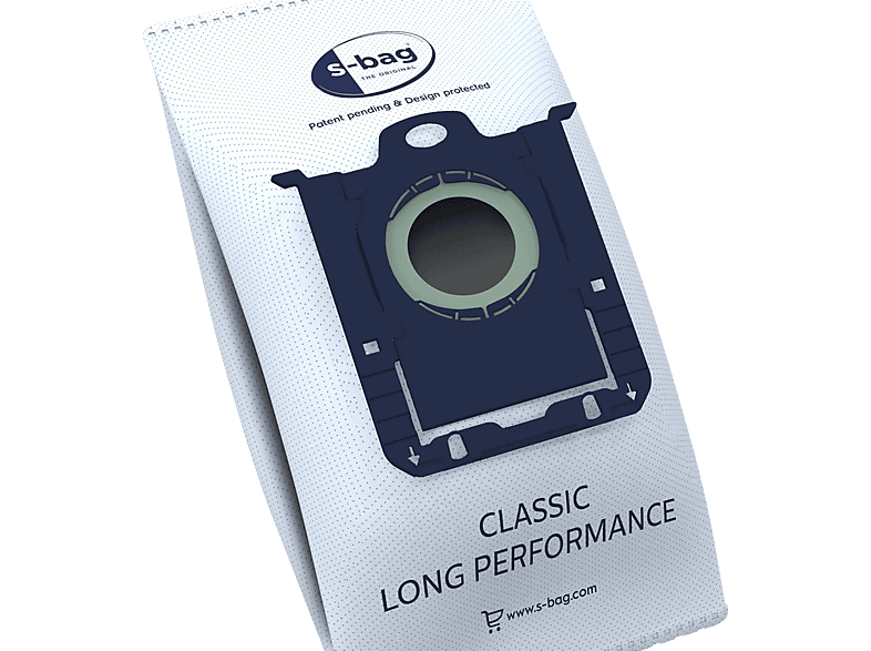 PHILIPS FC8021/03 S-Bag Classic Long Performance Staubsaugerbeutel ...