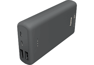 HAMA HAMA Powerbank Supreme 20HD 20000 mAh Grijs (201669)