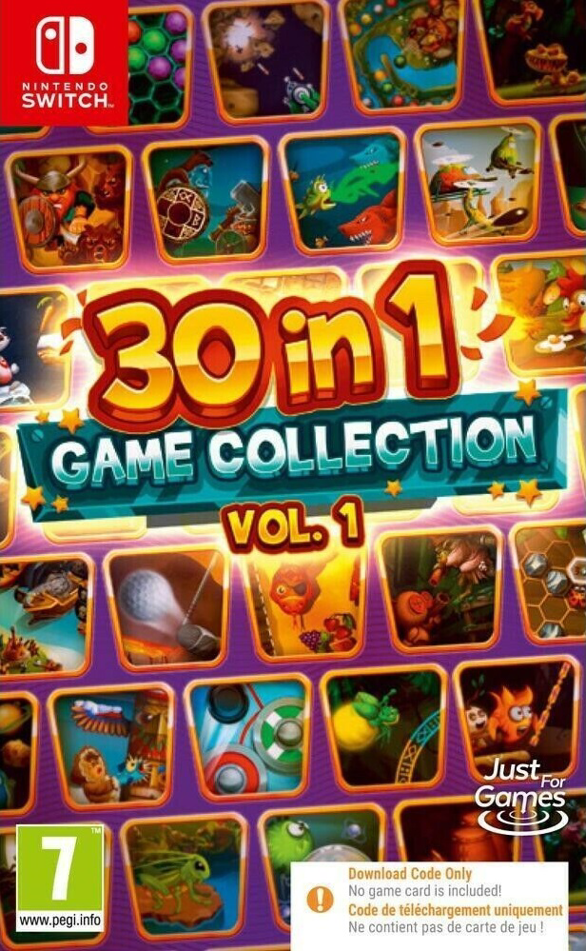 30 in 1 Game Collection Vol. 1 (Code in a Box) | Nintendo Switch ...