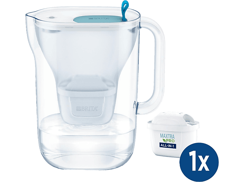 Jarra filtrante | Brita Style, Capacidad total 2.4 l, 1 Filtro Maxtra ...