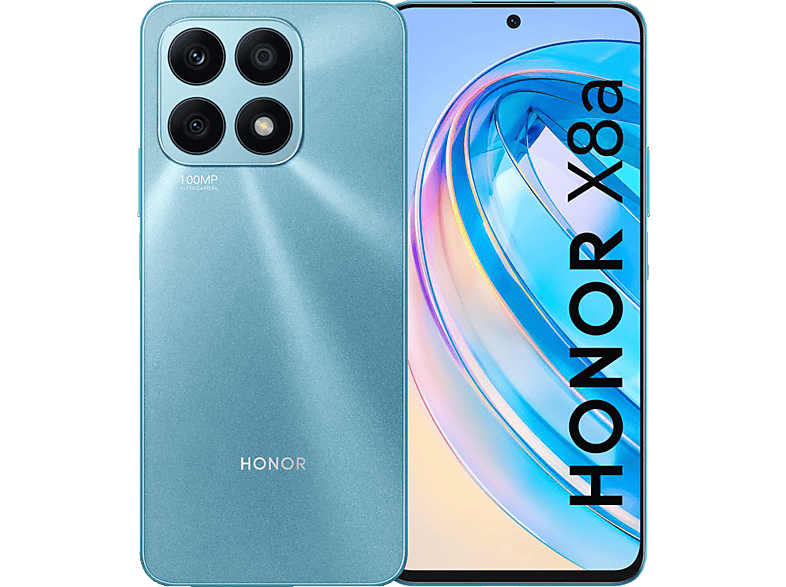 HONOR X8A 128 GB Cyan Lake Smartphone bei MediaMarkt