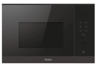HAIER HWO38MG6HXB Beépíthető mikrohullámú sütő 25 l, érintőgombos ajtónyitás, fekete - Media ...