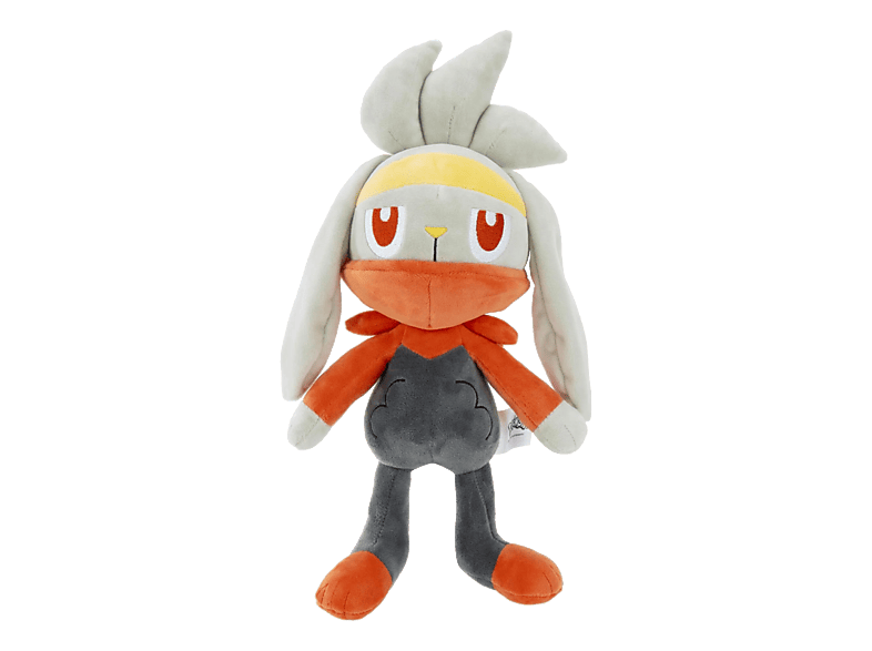 JAZWARES Pokémon: Kickerlo | Plüschfigur (Weiss/Schwarz/Rot) | MediaMarkt