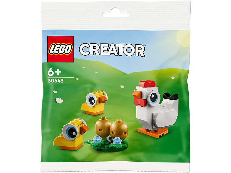 LEGO Creator 30643 Oster-Hühner Bausatz, Mehrfarbig | SATURN