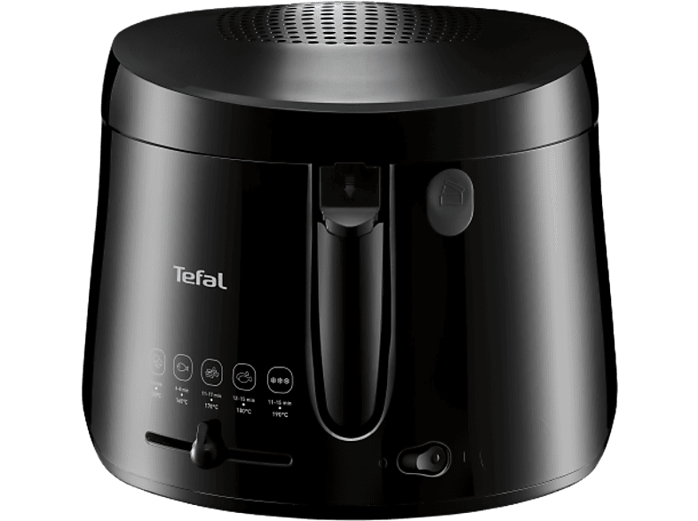 TEFAL FF 1078 Maxi Fry Fritteuse (1,2 kg, 1900 Watt, Schwarz) | MediaMarkt