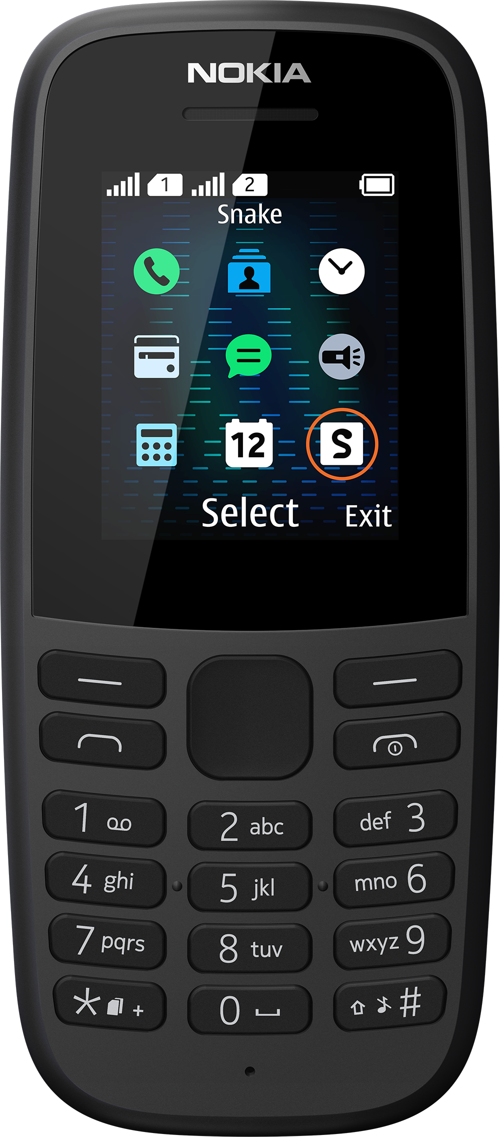 NOKIA 105 Neo | 4 MB Dual-sim Zwart kopen? | MediaMarkt